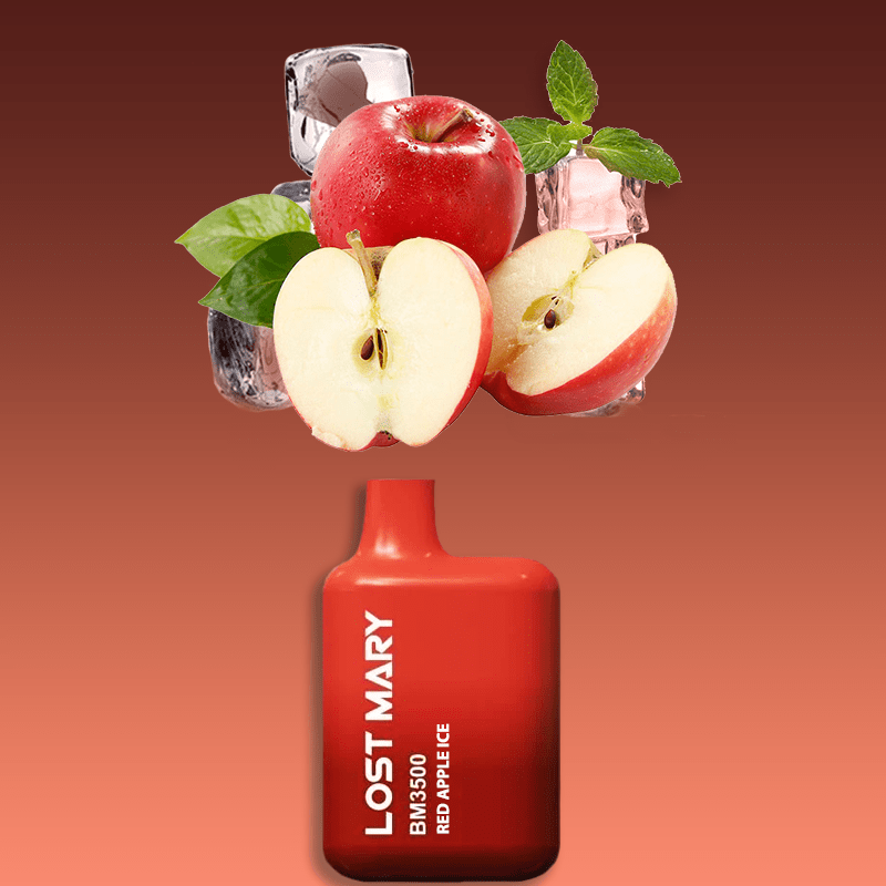 Elf Bar Lost Mary Vape Red Apple Ice - Buzz Vapes