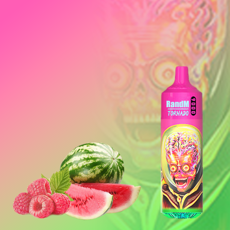 R AND M Tornado Raspberry Watermelon 9000 - Buzz Vapes